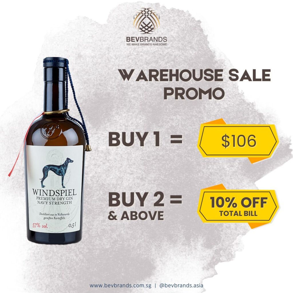 Windspiel Navy Strength Premium Dry Gin 500 mL 57 Percent ABV ...